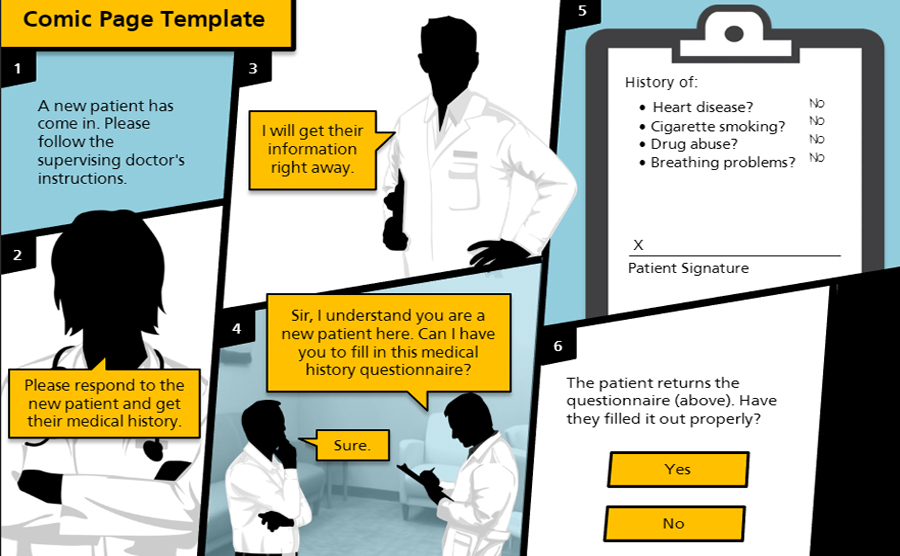 thumb_ComicBook - eLearning Locker - Storyline eLearning Templates for ...